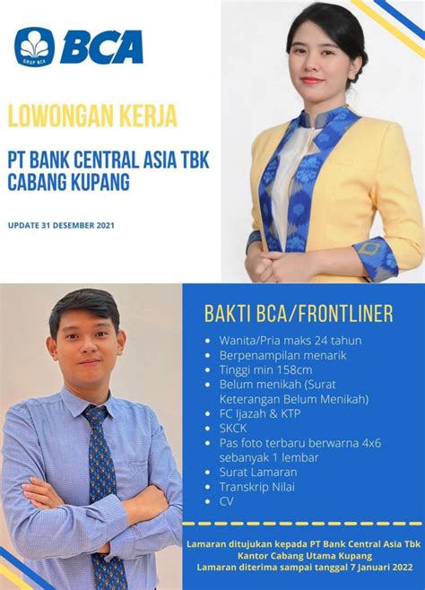 Program Magang PT Bank Central Asia Tbk Dikupang