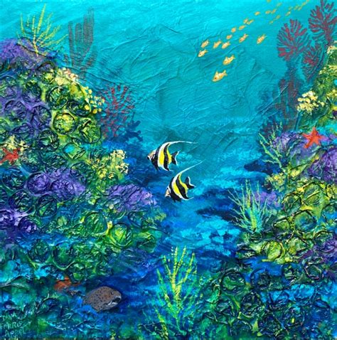 Dibujos De Arrecifes De Coral Marinos