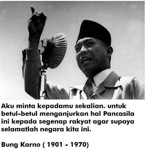 Pidato Bung Karno Tentang Pancasila Lukisan