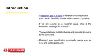 How To Identify The Research Gap While Writing A PhD Dissertation