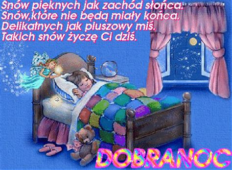 Gify obrazki i wierszyki na kazdą okazje Gify na dobranoc