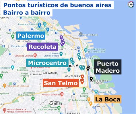 Os 23 pontos turísticos de Buenos Aires mapa preços e horários