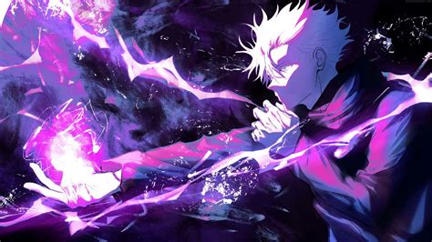 Gojo Satoru Hollow Purple 4K Live Wallpaper Jujutsu Kaisen Anime