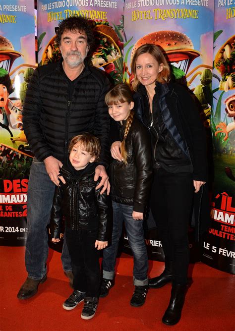 Photo Olivier Marchal Sa Femme Catherine Marchal Et Leurs Enfants