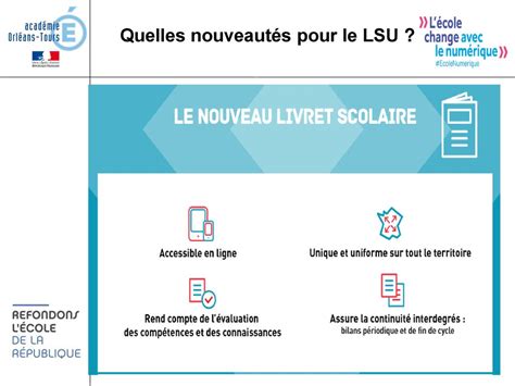 Le Livret Lsu Pour Les Parents Ppt T L Charger