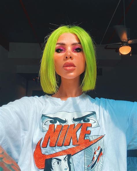 Neon Green Hair Green Hair Colors Long Hai Blond Full Face Big Ass Bright Green Villain
