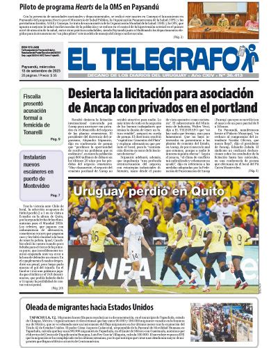 Edición 13 09 2023 Diario El Telégrafo
