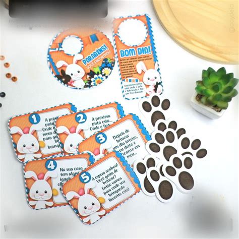 Arquivo Pascoa Kit Caça aos Ovos Coelhinhos 15784 Elo7