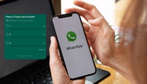 Como Fazer Enquetes No Whatsapp Passo A Passo Pr Tico