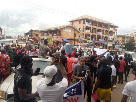 End Sars Protesters Ground Awka Demand Prosecution Of Ex Sars Boss