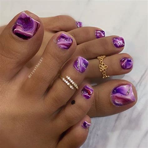 Easy Beach Nail For This Summer Isishweshwe Gold Toe Nails