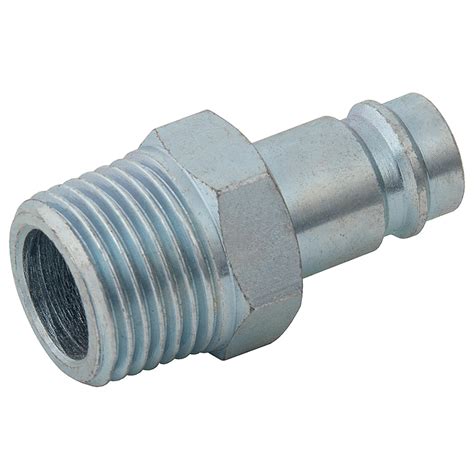 BE 27 HIGH FLOW ADAPTOR 1 2 BSPT MALE Pneumatics Direct