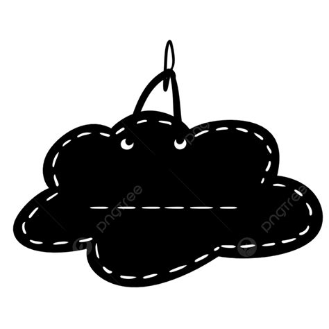 Hand Drawn Dialog White Transparent Black Cute Cartoon Hand Drawn