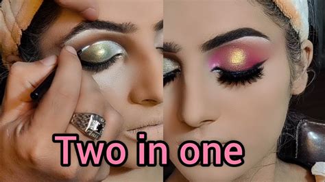 Two In One Eye Make Up Tutorial Zaidzeeinformative Vlog YouTube