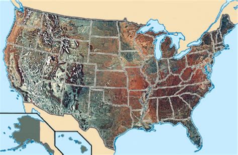 World Map Through The Years Topographic Map Of Usa With States