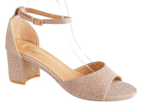 SANDAŁY NA OBCASIE SŁUPKU 6 CM ZŁOTE BROKATOWE 39 13738726855 Allegro pl