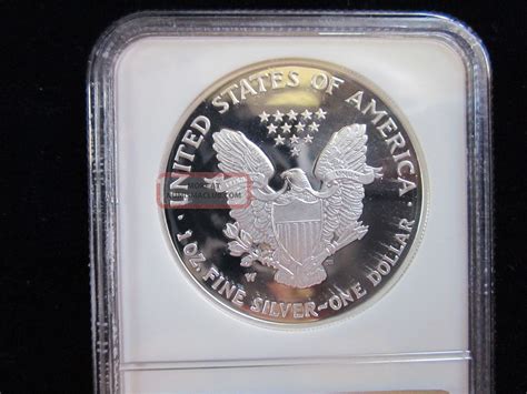 2007w Silver American Eagle Ngc Pr69 Ultra Cameo