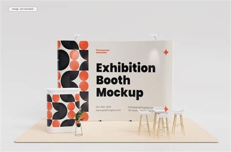 Premium Psd Exhibition Booth Mockup