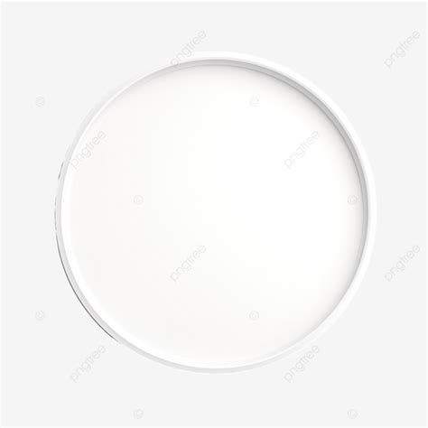 Quadro De C Rculo Branco Png Moldura De C Rculo Branco Redondo