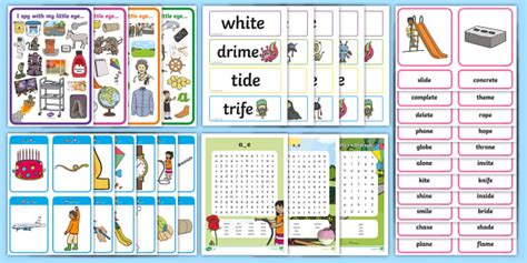 Phase 5 Split Digraph Practice Bumper Activity Pack Twinkl