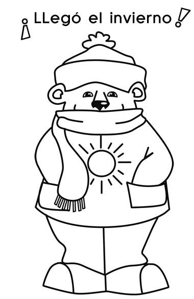 Dibujos De Bienvenido Invierno Para Imprimir Y Pintar Im Genes