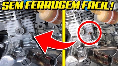 COMO RETIRAR FERRUGEM DOS PARAFUSOS DA MOTO E DEIXAR COMO NOVO