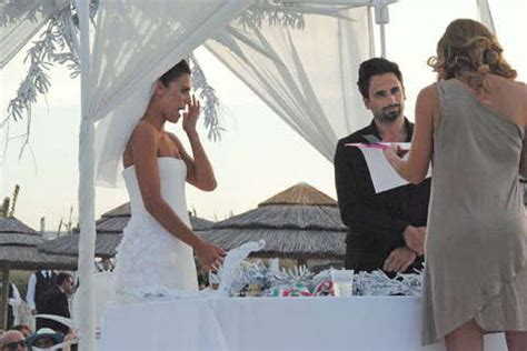 Bianca Guaccero E Dario Acocella Matrimonio Sulla Spiaggia Foto