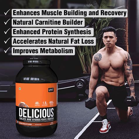 Delicious Whey Isolate Hydrolysate Protein Belgian Chocolate 2Kg