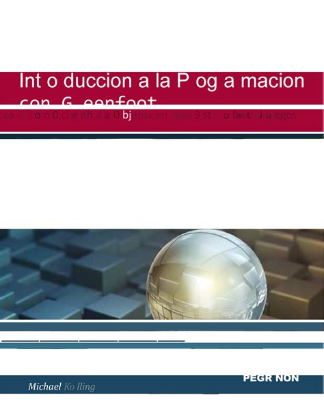 Introduccion A La Programacion Con Greenfoot Programacion Orientada A