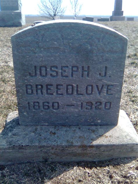 Joseph J Breedlove 1860 1920 Find A Grave Memorial