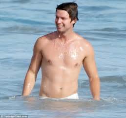 Shirtless Patrick Schwarzenegger Displays His Toned Torso Daily Mail