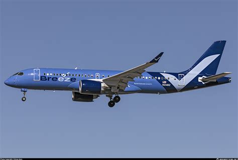 N214BZ Breeze Airways Airbus A220 300 BD 500 1A11 Photo By Brian Gore