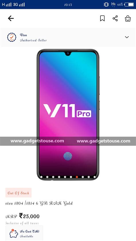 Vivo V11 Pro Specification And Price In India Root Price And