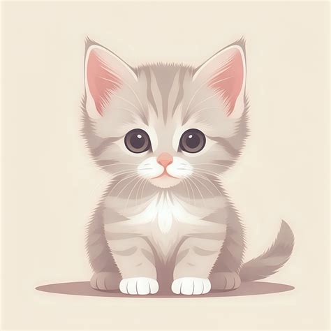 Ai Oluşturuldu Kedi Yavrusu Pixabay de ücretsiz resim Pixabay