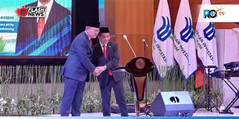 Sertijab Menteri Investasi Kepala BKPM Dari Bahlil Lahadalia Ke Rosan
