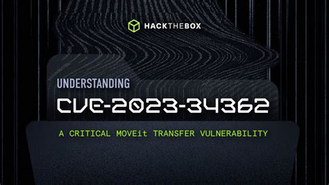 Understanding Cve A Critical Moveit Transfer Vulnerability