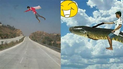 Editan Foto Orang Terbang Ini Gagal Total Absurd Banget Hot