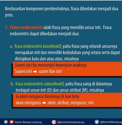 Jenis Jenis Frasa