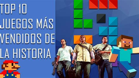 Top Juegos M S Vendidos De La Historia Youtube