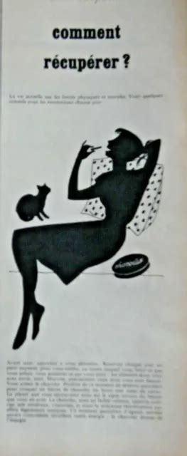 PUBLICITÉ DE PRESSE 1956 Comment Récupérer Vos Forces Mangez Du