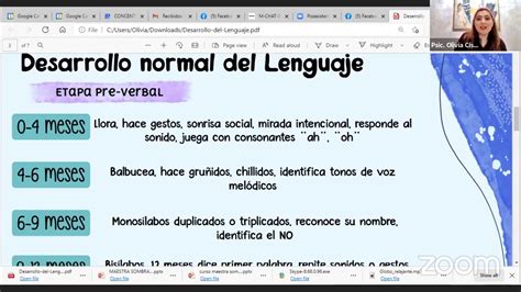 Desarrollo de lenguaje en niños Cuántas palabras debe de decir mi hijo