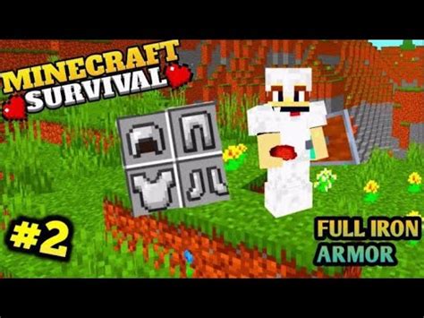 I Can Made Full Iron Armour In Minecraft 2 YouTube