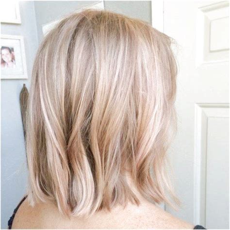 Long Bob Balayage Blond