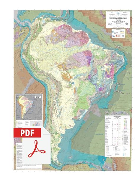 Mapa Tect Nico De Am Rica Del Sur Pdf Ccmg