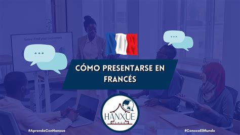 Cómo presentarse en Francés French class YouTube