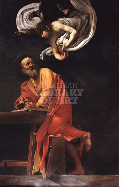 Diocesan Library Of Art The Inspiration Of Saint Matthew