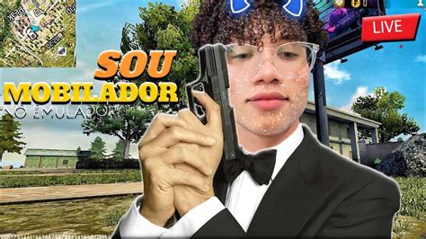FREE FIRE AO VIVO LIVE ON TREINANDO INSCRITOS YouTube