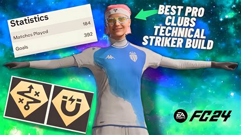 EA FC 24 Pro Clubs Overpowered Technical Striker Build YouTube