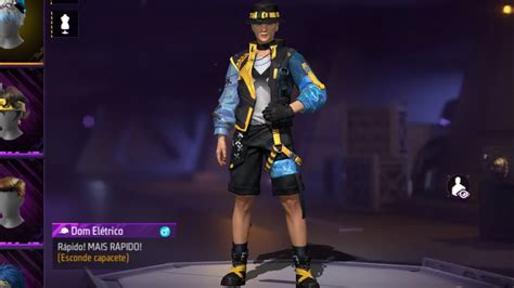 COMBINAÇÕES A SKIN DOM ELÉTRICO FREE FIRE YouTube