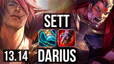SETT Vs DARIUS TOP 800 Games 1 0M Mastery NA Diamond 13 14